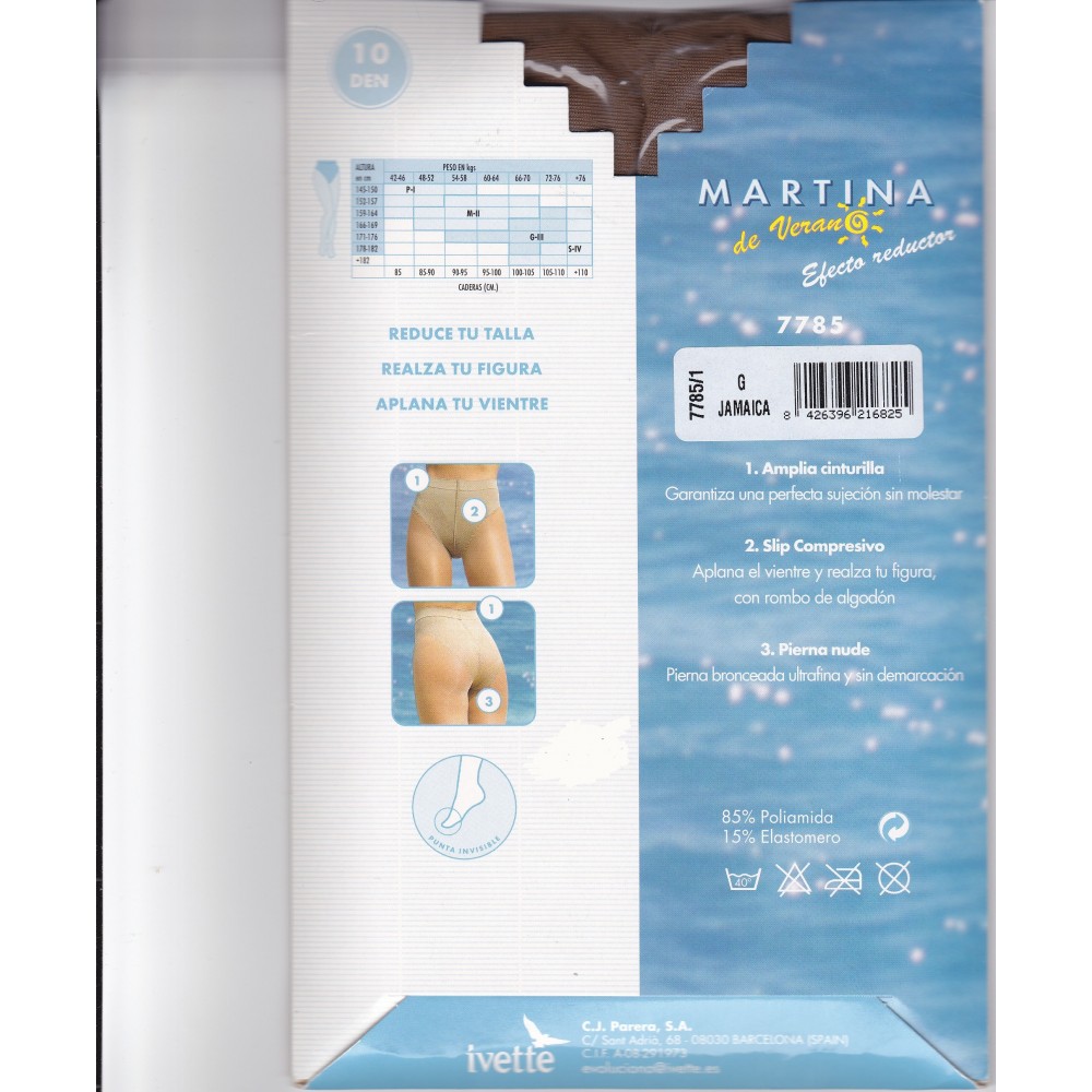 Panty de Verano Efecto Reductor Martina Ivette · Más que Mercería, tu ...